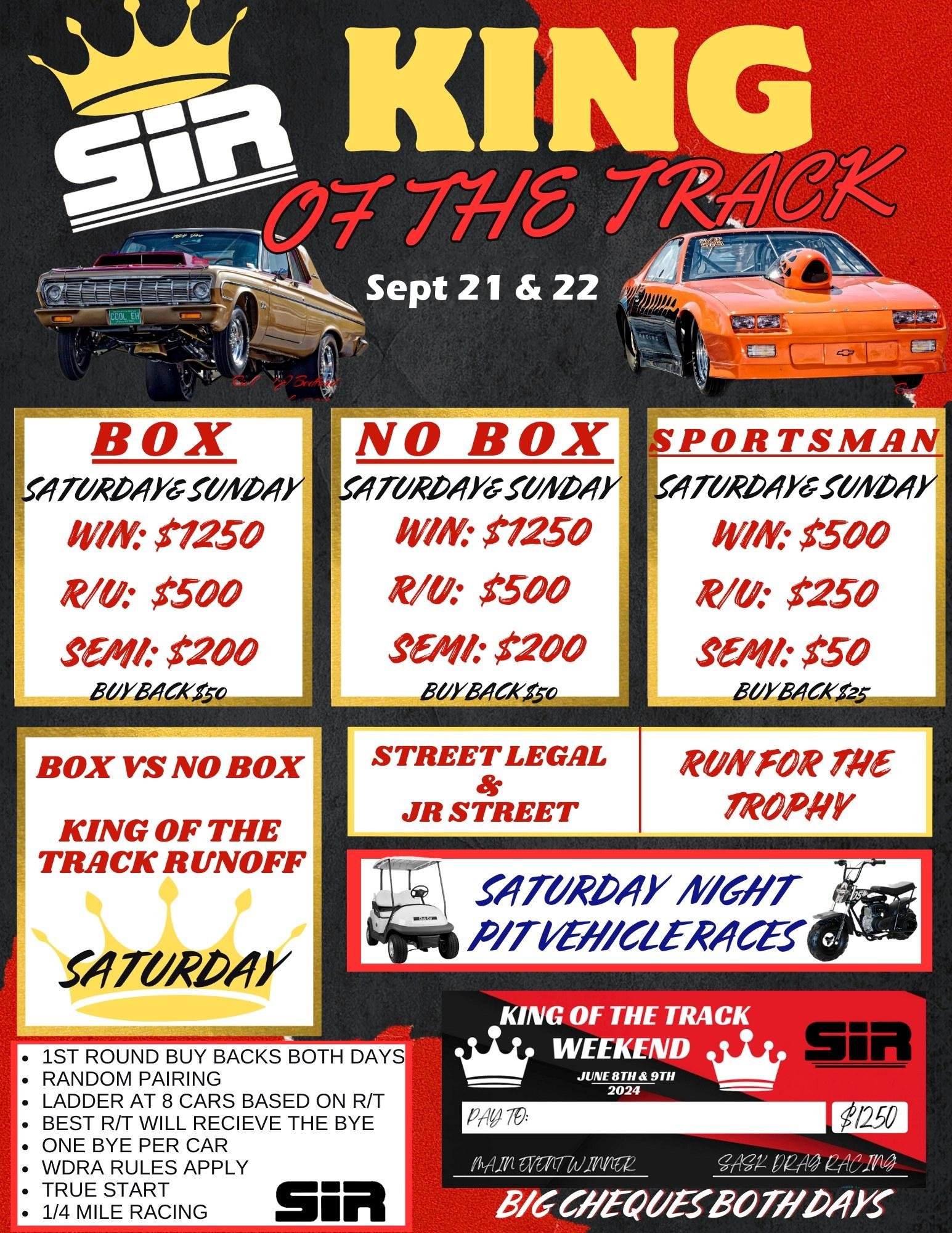 SIR - Saskatchewan International Raceway - WDRA Drag Racing